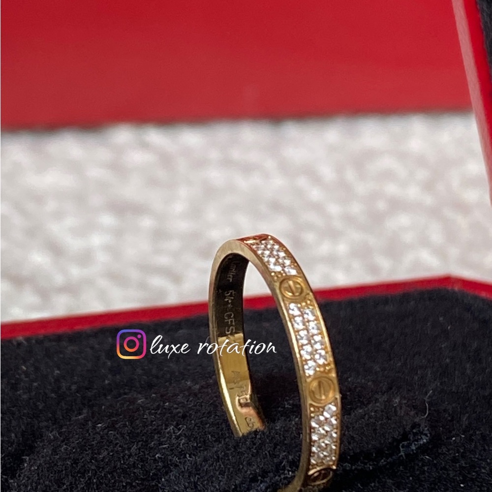 Cartier Mini Love Diamond Ring - Gem